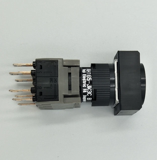 1PCS 3-POSITION SELECTOR switch with key AH165-JK3C B 250V 5A #E3 EUR ...