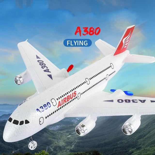 AIRBUS A380 BOEING 747 RC Airplane Remote Control Toy 2.4G Fixed Wing ...