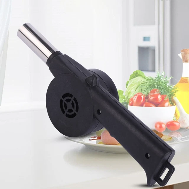 SOUFFLET BARBECUE ?? manivelle outil soufflet feu pour cuisine en plein ...