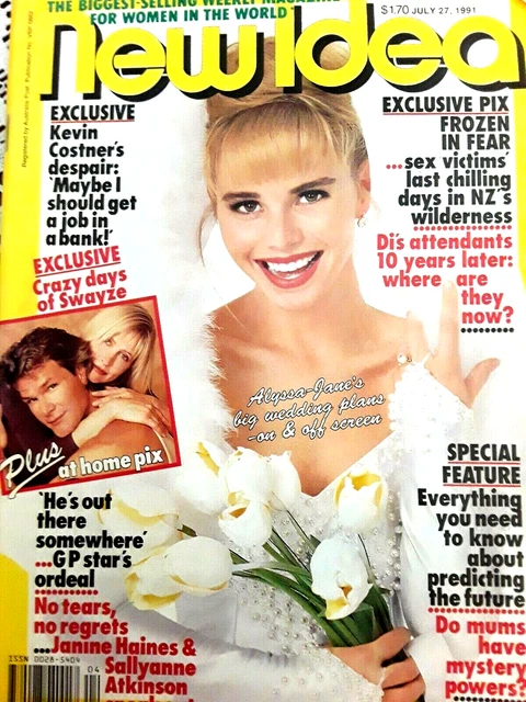 NEW IDEA MAGAZINE Lee Remick~Glenn Close~Michael Landon~Kevin Costner ...