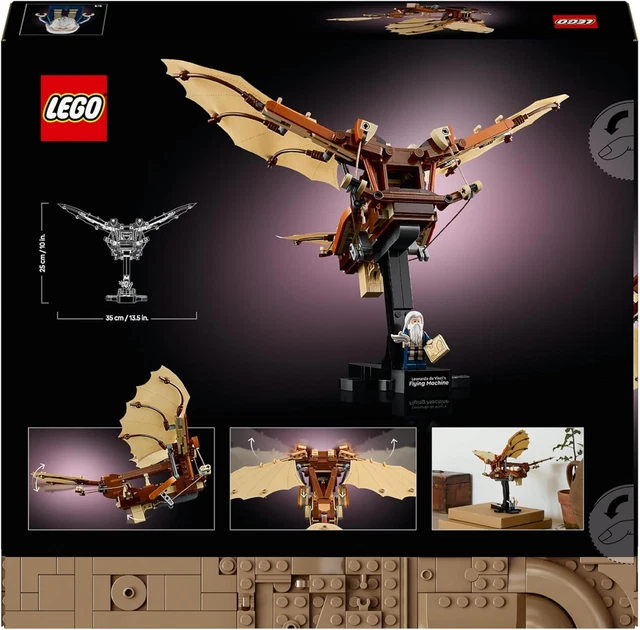 LEGO - ICONS - Leonardo Da Vinci`S Flying Machine ( 10363 ) ACC NEW ...