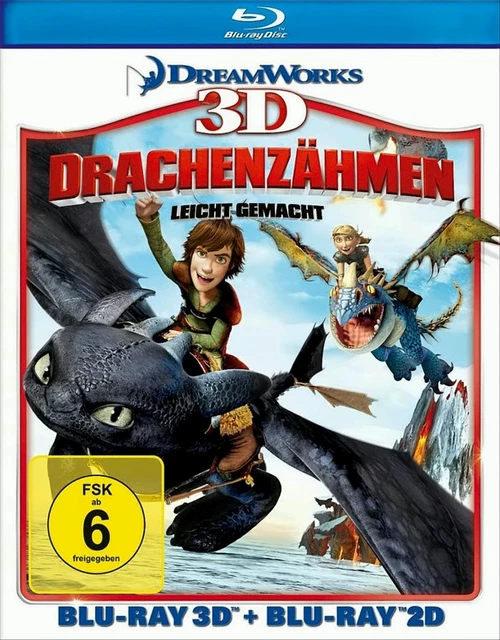 DRACHENZÄHMEN LEICHT GEMACHT (Blu-ray 3D, + Blu-ray 2D) EUR 6,75 - PicClick IT