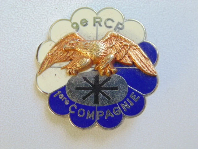 INSIGNE PARACHUTISTE 9ÈME RCP 1ère Cie PARATROOPS BADGE EUR 20,00 ...