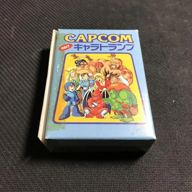 FAMILY COMPUTER MAGAZINE Special Supplement Capcom Best Playing Cards ...