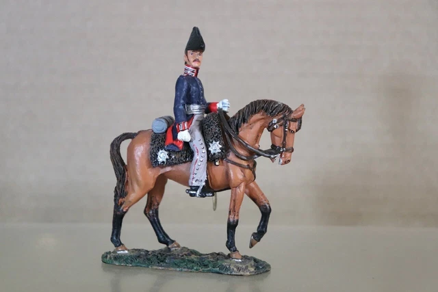 DEL PRADO NAPOLEONIC MOUNTED PRUSSIAN STAFF CAPTAIN OFFICER 1815 ppg £ ...