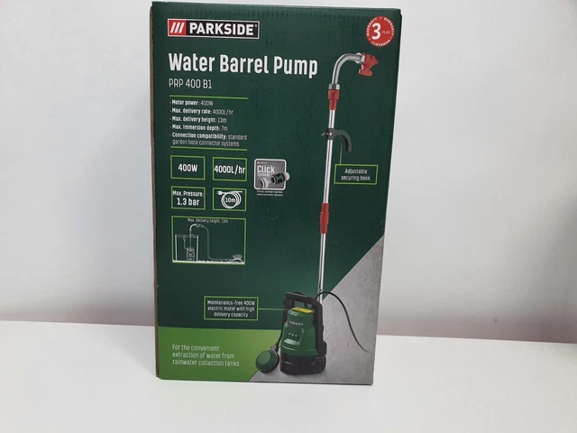 PARKSIDE WATER BARREL Pump / PRP 400 A1 (BN1) SKU 15 £39.99 - PicClick UK