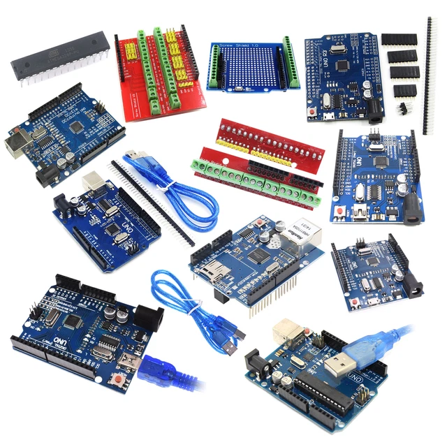 PUCE ATMEGA328P CH340G/FT232 UNO R3 mini/MICRO USB carte Arduino avec ...