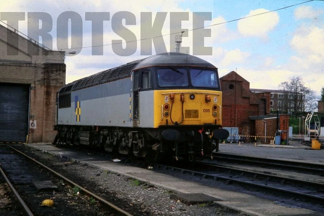 35MM SLIDE BR British Railways Diesel Loco 56055 Class 56 1991 Original ...