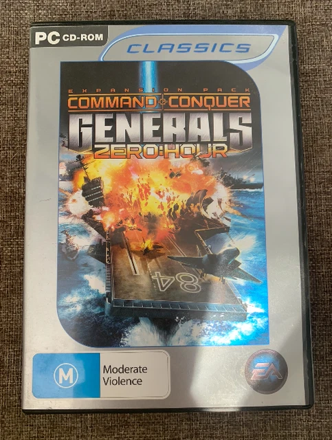 COMMAND CONQUER : Generals Zero Hour Expansion Pack - PC Game £11.23 - PicClick UK