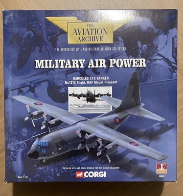 CORGI 48401 HERCULES C1K Tanker 1312 Flight RAF Mount Pleasant ...