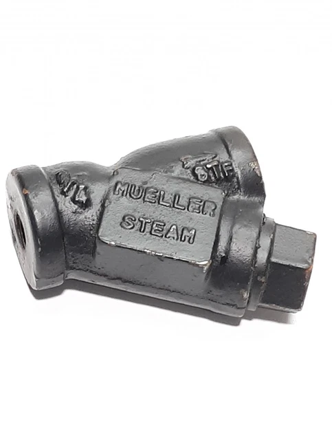 MUELLER 25-11M-01 STEAM Cast Iron Valve 1/4" 250 SWP £20.26 - PicClick UK