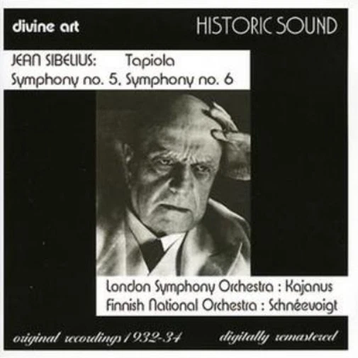 JEAN SIBELIUS SYMPHONIES 5 and 6, Tapiola (Kajanus, Schneevoigt, Lso, Fno) (CD) EUR 22,81 ...