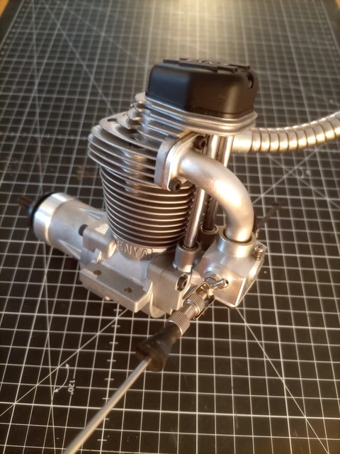 ENYA 120-4C 4-TAKT Motor mit Vergaser und Auspuff. Unbenutzt EUR 232,00 ...