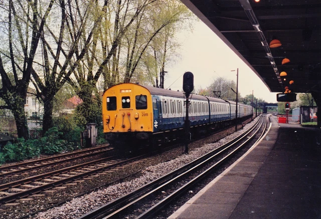 RAILWAY PHOTOGRAPH CLASS 305 302285 + 302298 at Upminster Bridge 14/05 ...