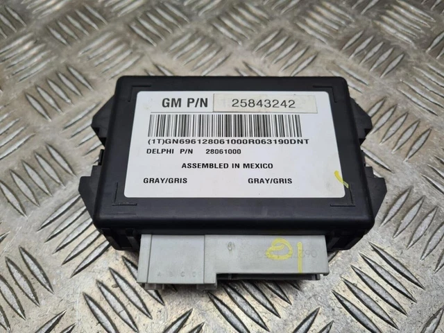 VAUXHALL ANTARA CHEVROLET Captiva Body Control Module Unit Bcm 25843242 ...