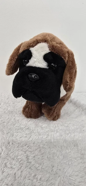 GANZ WEBKINZ BOXER Dog Plush Brown Soft Toy 9" HM665 £9.45 - PicClick UK