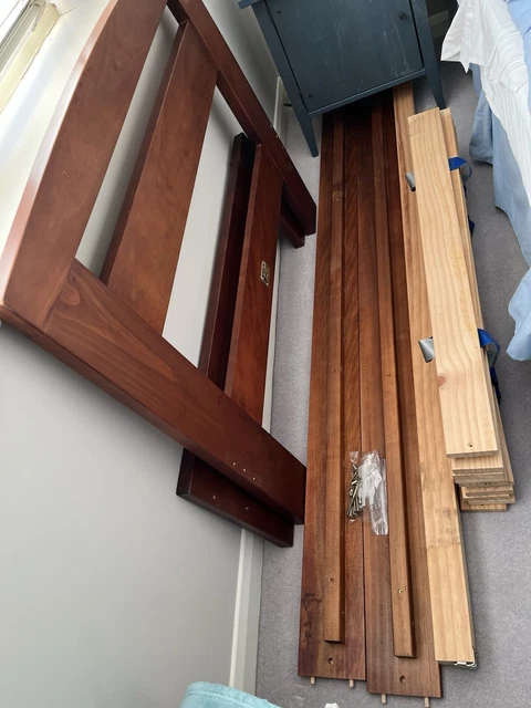 KING SINGLE BED Frame With Mattress £1.16 - PicClick UK