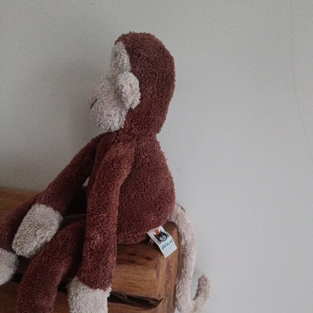 JELLYCAT SMALL/MEDIUM SLACKAJACK Brown Monkey Rare Retired £20.00 ...