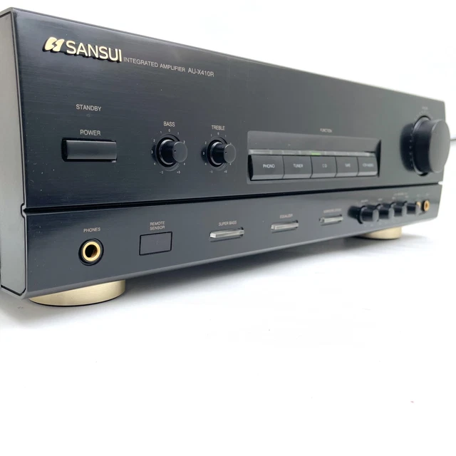 VINTAGE SANSUI AU-X410R Stereo Amplifier w Phono Input - Fully Working ...