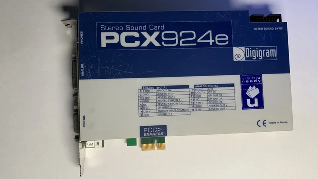 DIGIGRAM PCX 924E - Pci express EUR 450,00 - PicClick FR