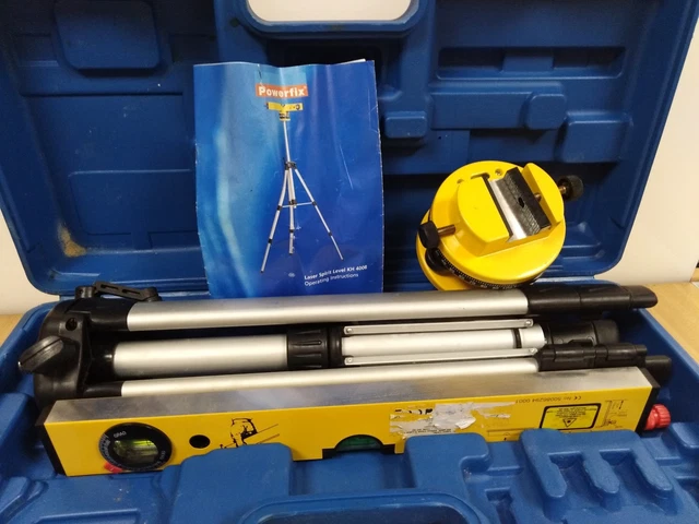 POWERFIX KH 4008 Laser Spirit Level avec trépied réglable RO - 105077 ...