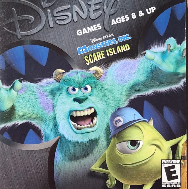 MONSTERS INC: SCARE Island for Windows PC - Jewel Case CD-ROM ...