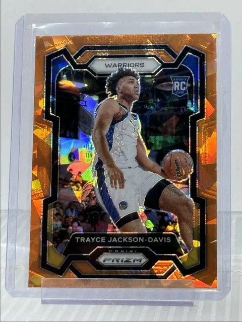 TRACE JACKSON-DAVIS 2023-24 Prizm Rookie Orange Glace Fissurée Rc Q1827 ...