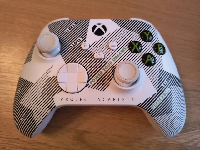 PROJECT SCARLETT MICROSOFT Xbox Series X Controller Limited Edition ...
