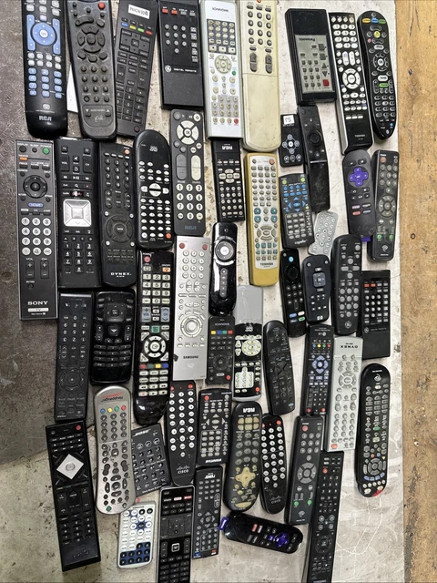 LOT OF 50 Remote Controls - Misc Brands UNTESTED RESALE $24.99 - PicClick
