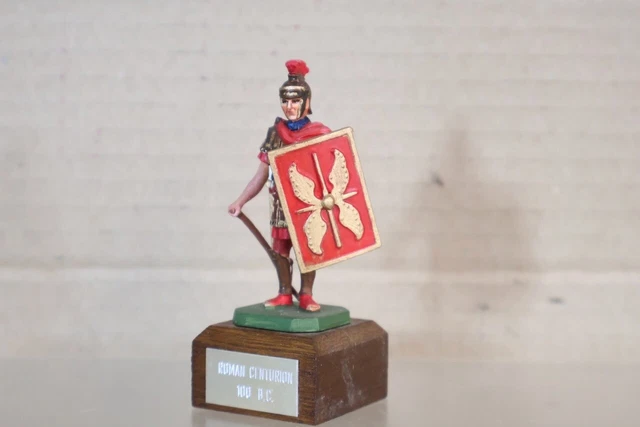 ROSE MINIATURES ROMAIN Centurion Debout Avec Bouclier 100 BC Om EUR 59 ...
