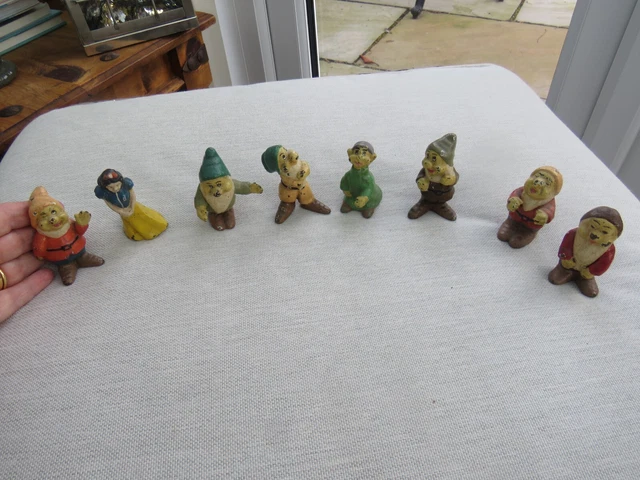 VINTAGE METAL SNOW White and the Seven Dwarfs EUR 29,22 - PicClick IT