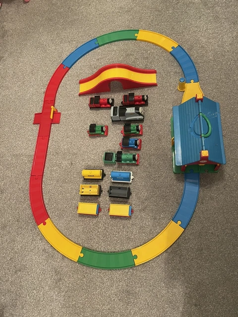 ORIGINAL MY FIRST Thomas Station & Track Set & Trains - Vintage ...