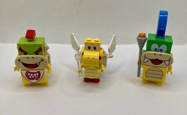 LEGO SUPER MARIO Bowser Junior Koopa Paretrooper e Larry Solo minifigure EUR 17,55 - PicClick IT