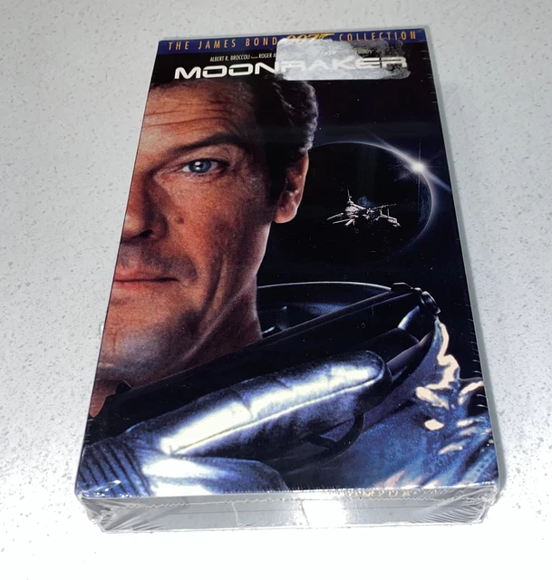 JAMES BOND 007 Moonraker Vhs Tape 1979 Original Factory Sealed New Old ...