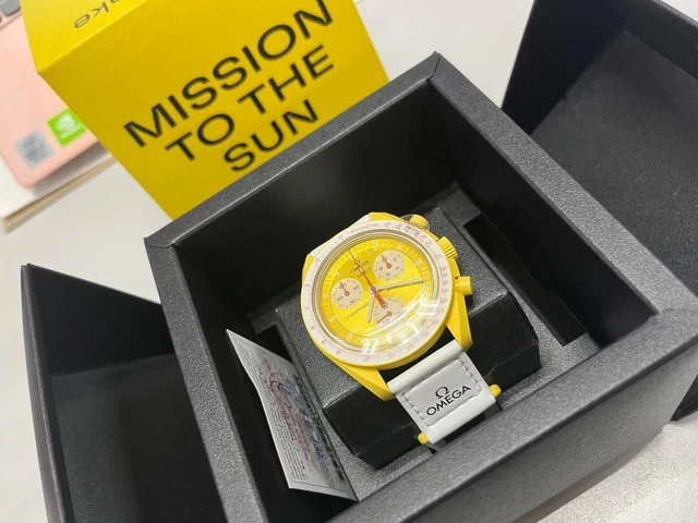 OMEGA X SWATCH Speedmaster MoonSwatch Blue Men's Watch - SO33G100 EUR ...