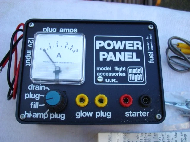 MODEL FLIGHT ACCESSORIES Mfa Power Panel, New , Instructions ...