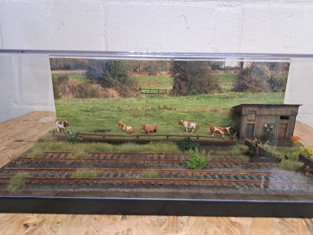 LOST PLACES DIORAMA f. Piko Märklin Diesellok V200 Dampflok 01, E Lok 44, EUR 85,00 - PicClick DE