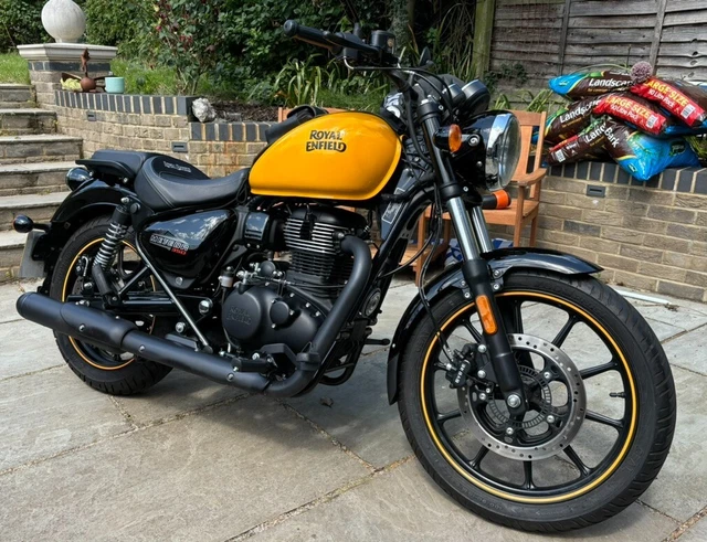 ROYAL ENFIELD METEOR 350 Yellow £1,800.01 - PicClick UK