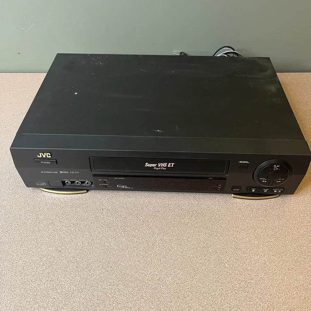 VINTAGE JVC HR-S29U Super VHS Video Recorder VCR No Remote - FOR REPAIR OR PARTS £28.24 ...