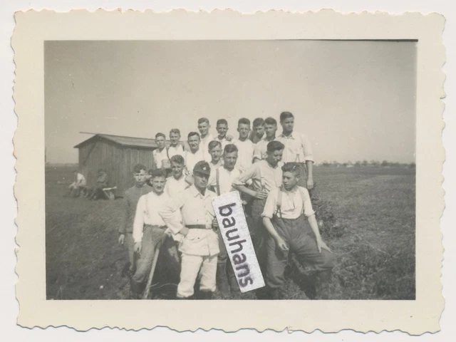 FOTO NACHLASS OBERGEF. Panzer-Rgt.5 hier noch beim Arbeitsdienst (2528n ...