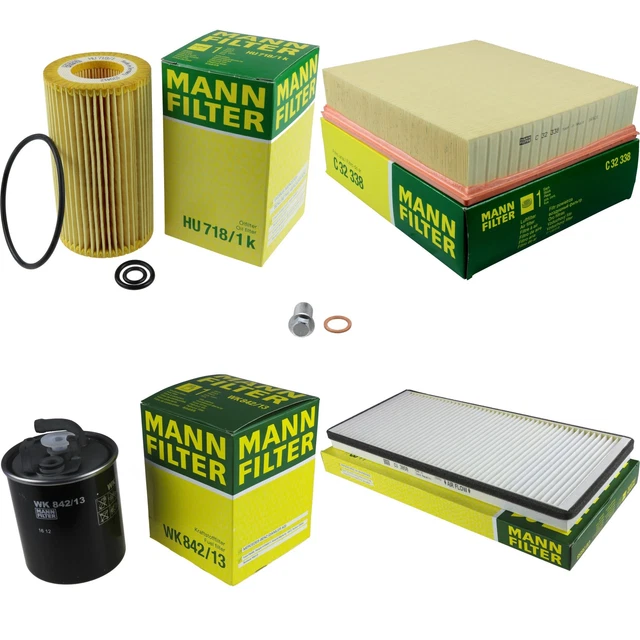 MANN-FILTER INSPEKTIONSPAKET FILTERSET für Mercedes-Benz Sprinter 3-T ...