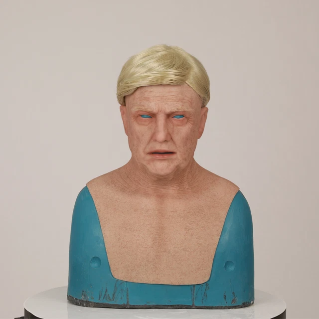 REALISTIC DONALD-TRUMP MASK Cosplay Costume Party Silicone Mask Full ...
