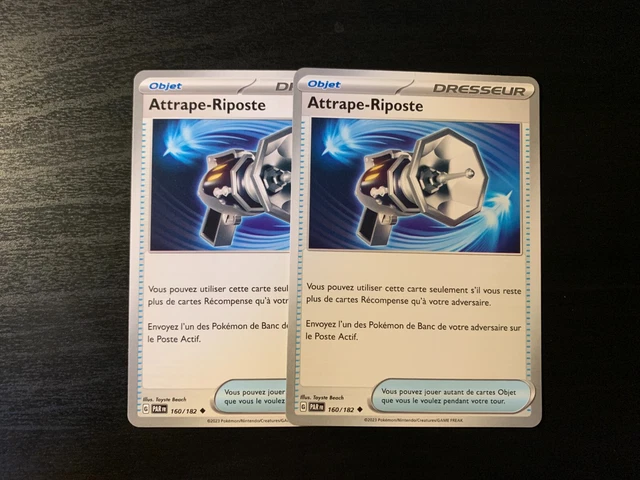 X2 CARTE POKÉMON Capsule Energie Booster Passé 159/182 PAR Faille ...
