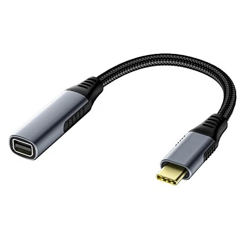 SICOTOOL USB C to Mini DisplayPort Adapter Type C(Source Port) to Mini ...