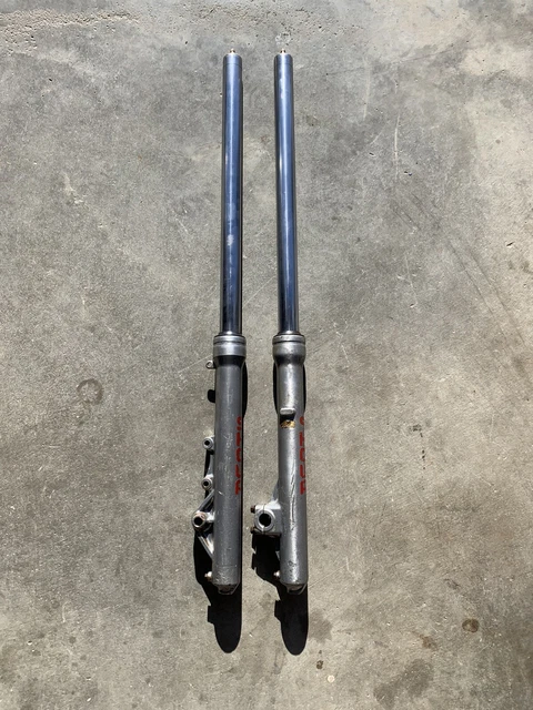 1983 1984 83 84 OEM HONDA ATC250R ATC 250R Front Forks 1 Bent $204.05 ...