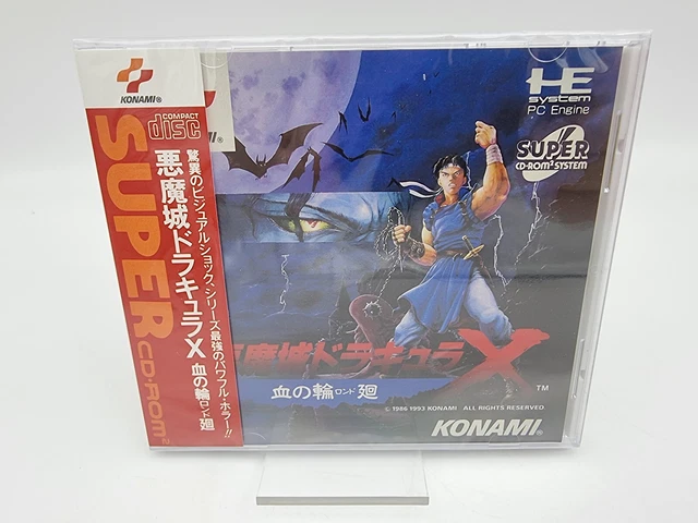 AKUMAJO DRACULA X Pc Engine Super Cd-Rom Japan Brand New Sealed Pce Works EUR 90,00 - PicClick FR