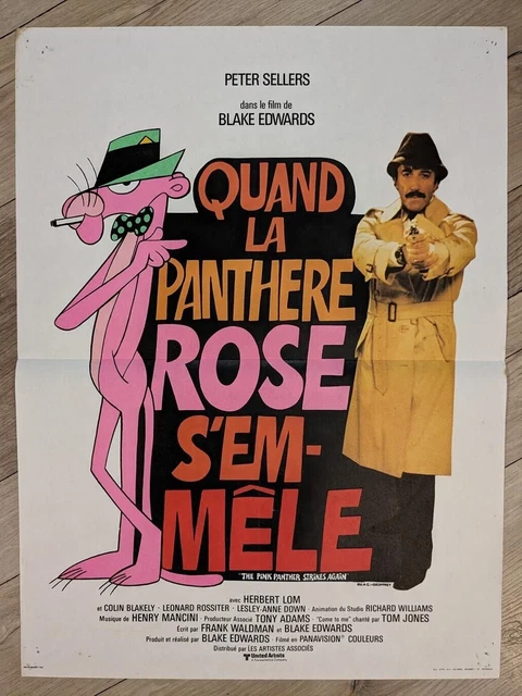 AFFICHE CINEMA - Quand la Panthère Rose s'emmêle - 40X60 EUR 15,00 ...