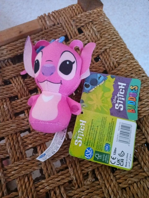 DISNEY BUDDIES ANGEL (Lilo & Stitch) Plush Soft Toy Clip On Keyring ... DISNEY BUDDIES ANGEL (Lilo & Stitch) Plush Soft Toy Clip On Keyring ...