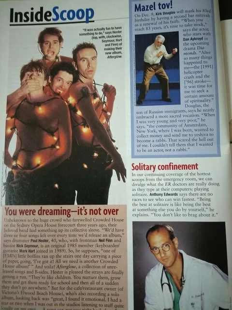 WHO MAGAZINE 1999 Russell Crowe~Tim Allen~Celine Dion~Jeffrey Archer ...