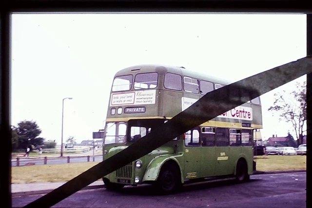 ORIGINAL 35MM BUS slide WMPTE 11N (ex Wolverhampton Corp'n) Guy Arab 4 ...
